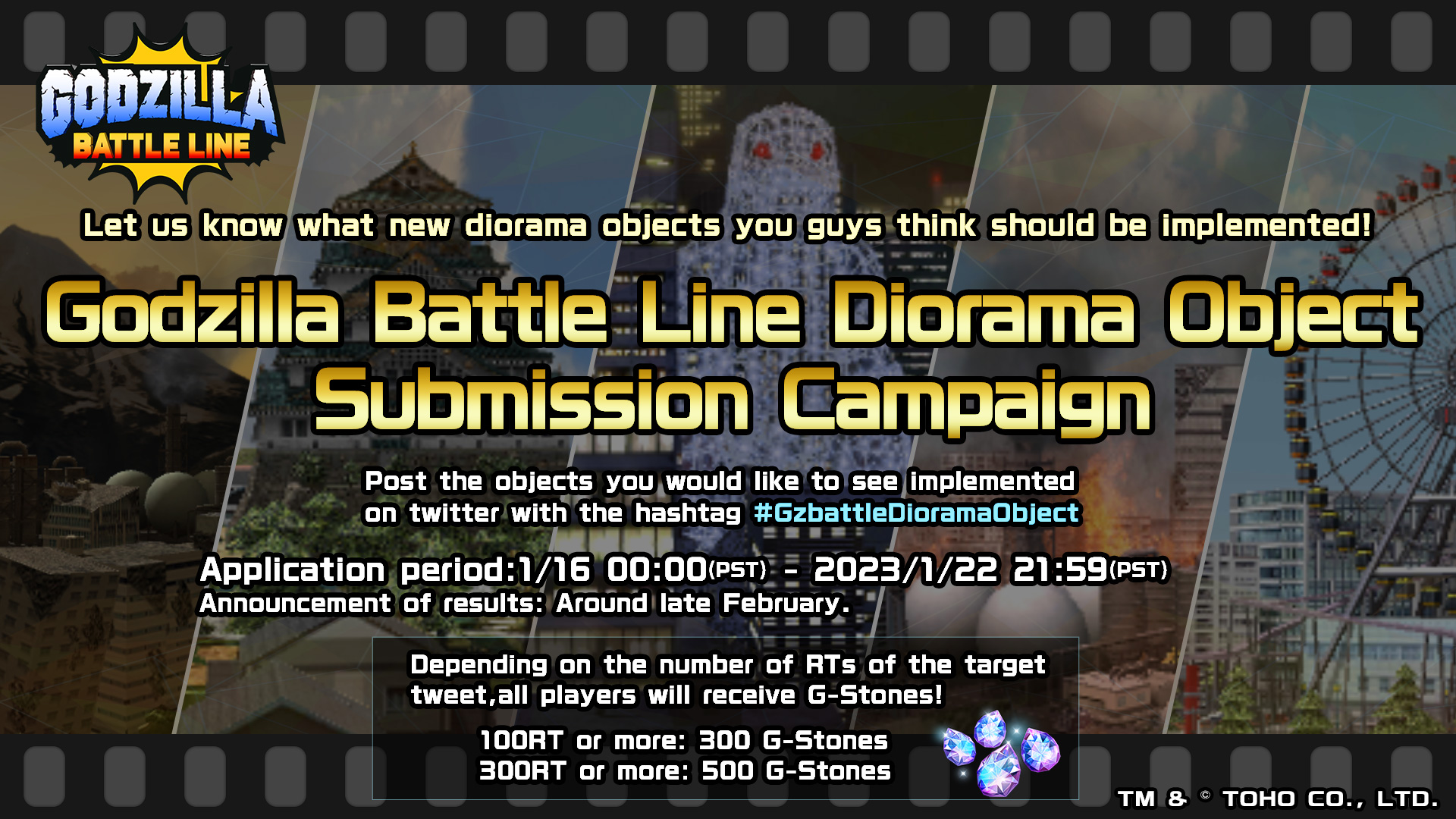 Godzilla Games for mobile Godzilla Battle Line Official website | TOHO ...