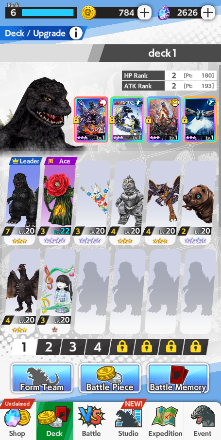 Godzilla Games for mobile Godzilla Battle Line Official website | TOHO ...